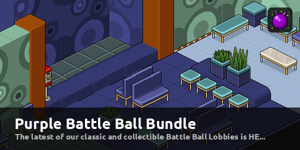 HabCat » Huonepaketti » Violetti Battle Ball -paketti